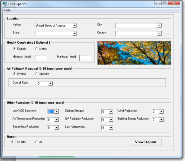 i-Tree: Analyze Structure, Function, and Value of Community Forests ...