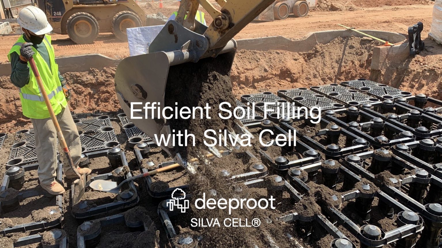 Silva Cell Allows for Efficient Soil Filling: Saving Time and Cost | DeepRoot Blog