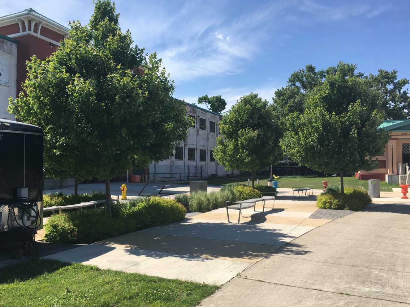 Queens Park in London, Ontario, Adds Green Terrace with Six New Trees ...