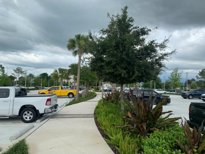 Orlando Rest Area Embraces Green Infrastructure with 57 Parking Lot ...