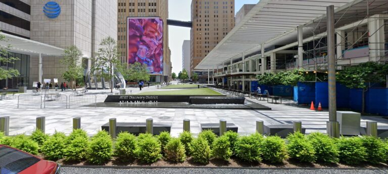 AT&T Dallas Headquarters Plants Nearly 40 Trees in New Sustainable ...