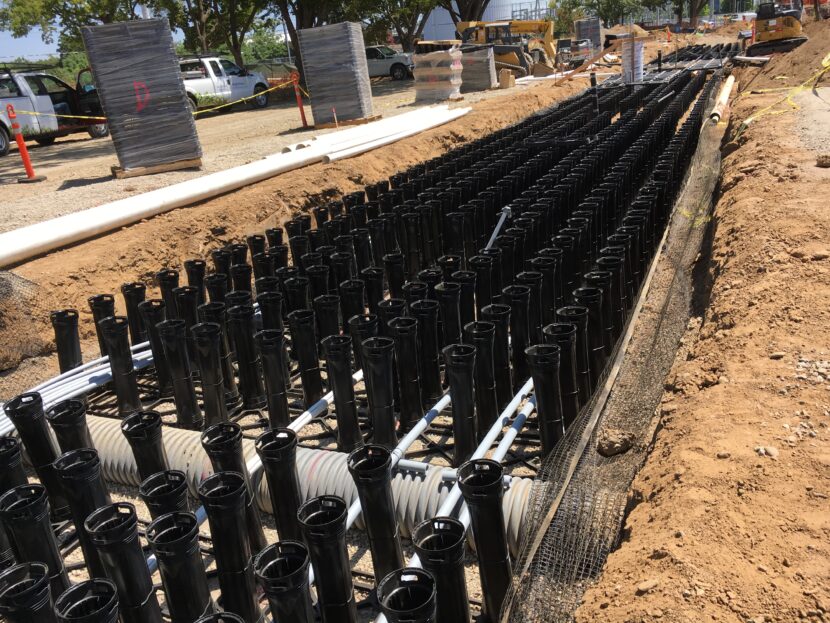 SMUD HQ in Sacramento Embraces Shady Tree Coverage in Parking Lot ...