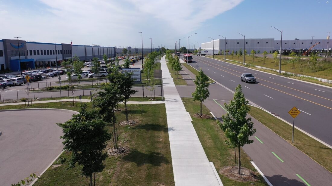 Morningside Avenue in Toronto Utilizes Low-Impact Development in ...