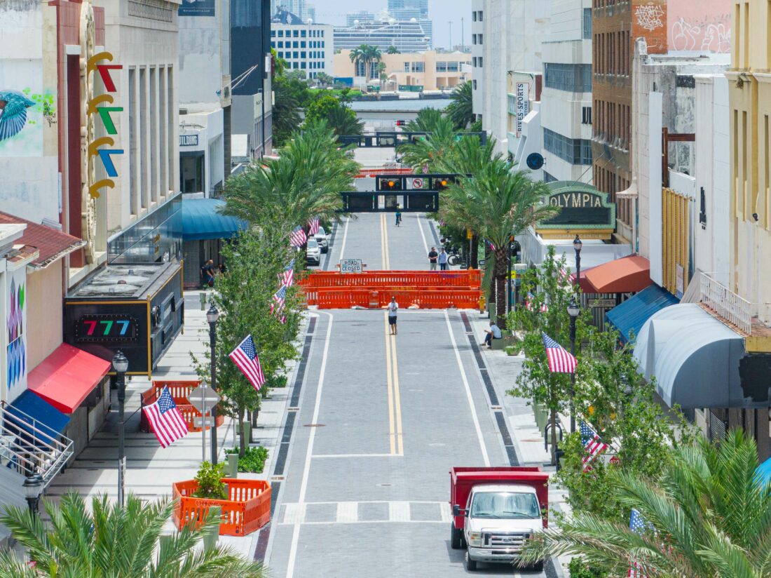 Miami’s Historic Flagler Street Transforms into ‘Festival’ Style Road ...
