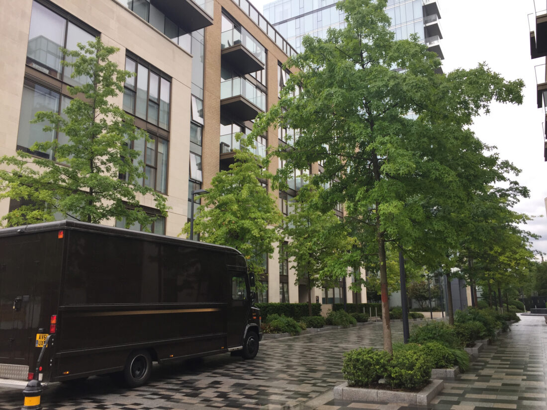 Silva Cells at Lillie Square in London Support Local Traffic While ...