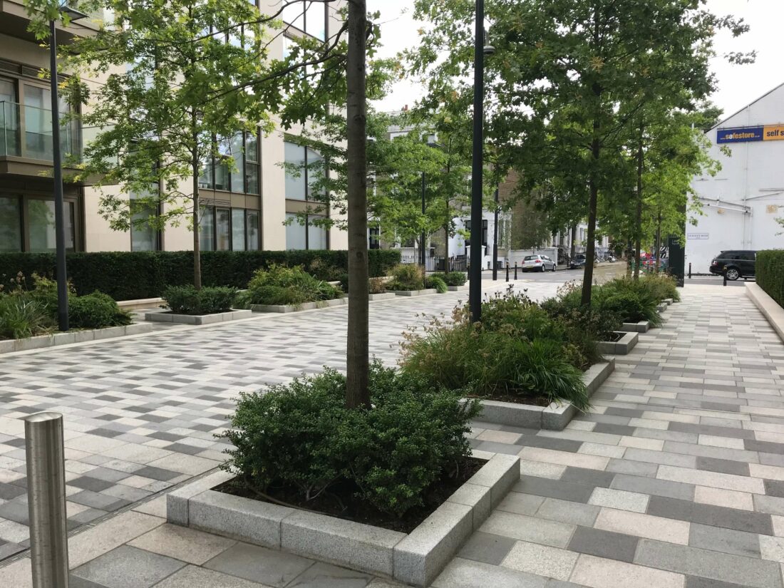 Silva Cells at Lillie Square in London Support Local Traffic While ...