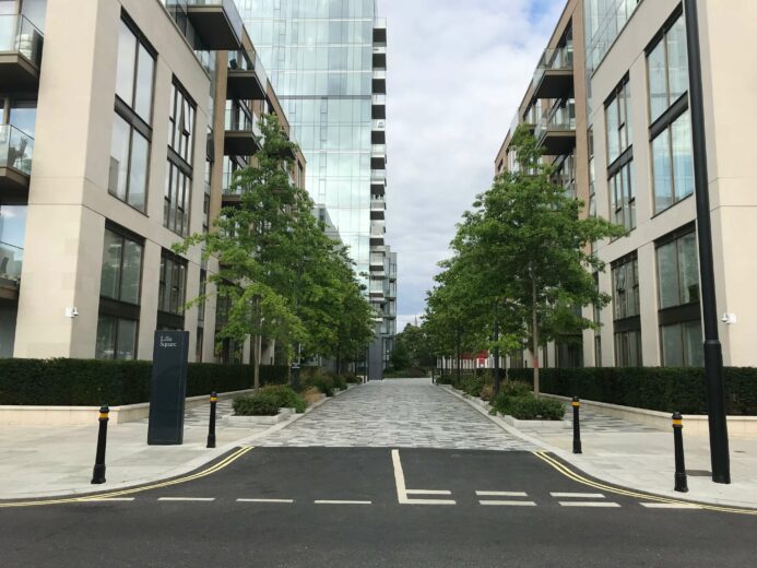 Silva Cells at Lillie Square in London Support Local Traffic While ...