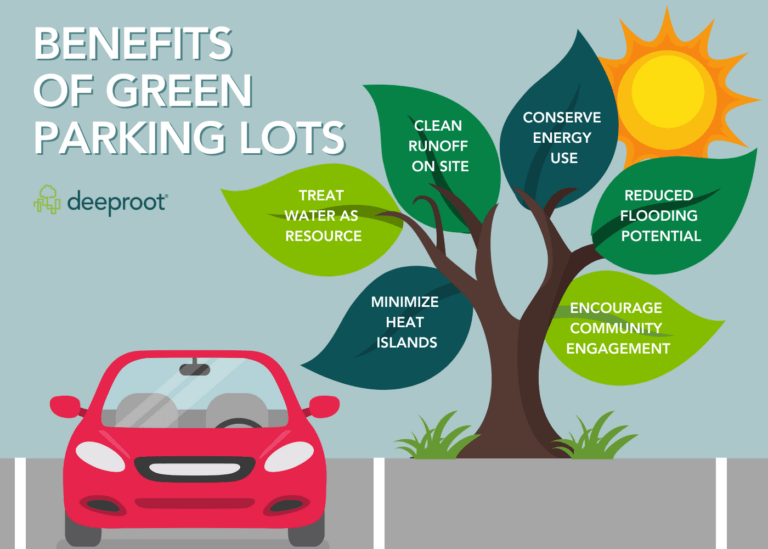 From Gray to Green: Rethinking Parking Lots | DeepRoot Blog