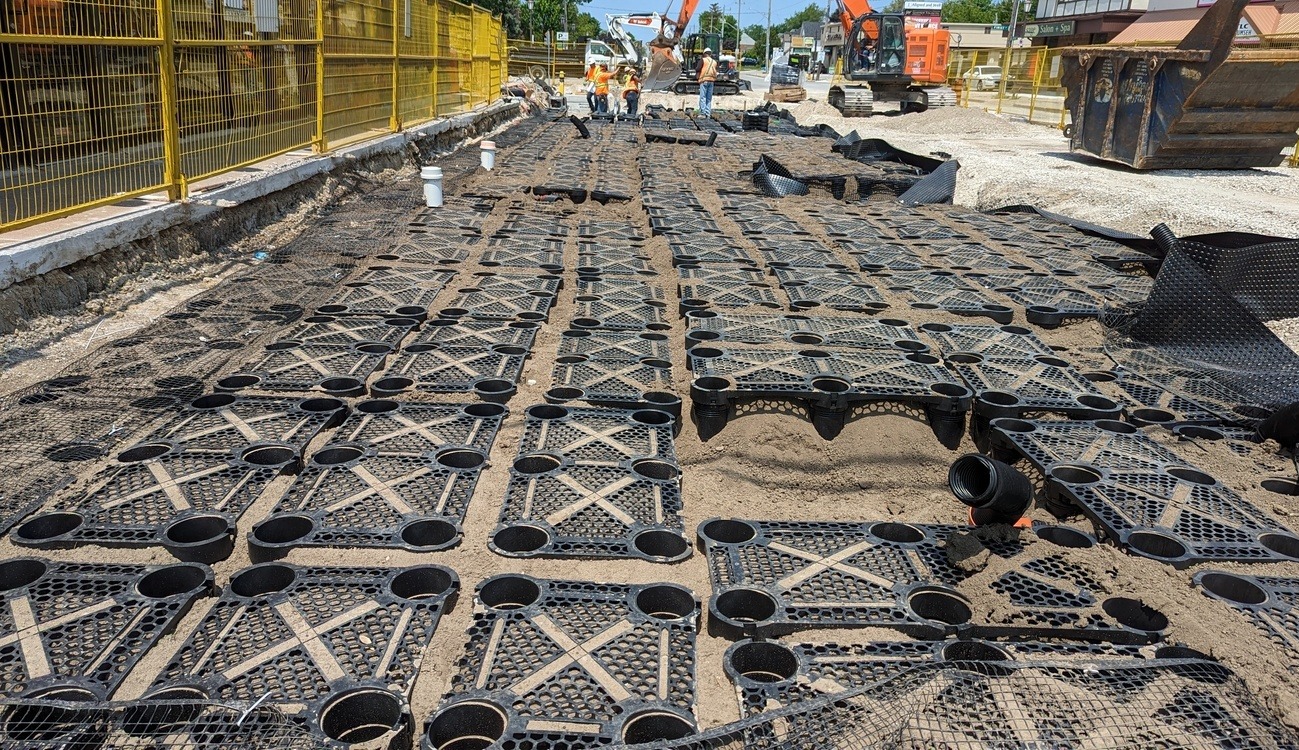 Silva Cell Tree and Stormwater Management System | DeepRoot