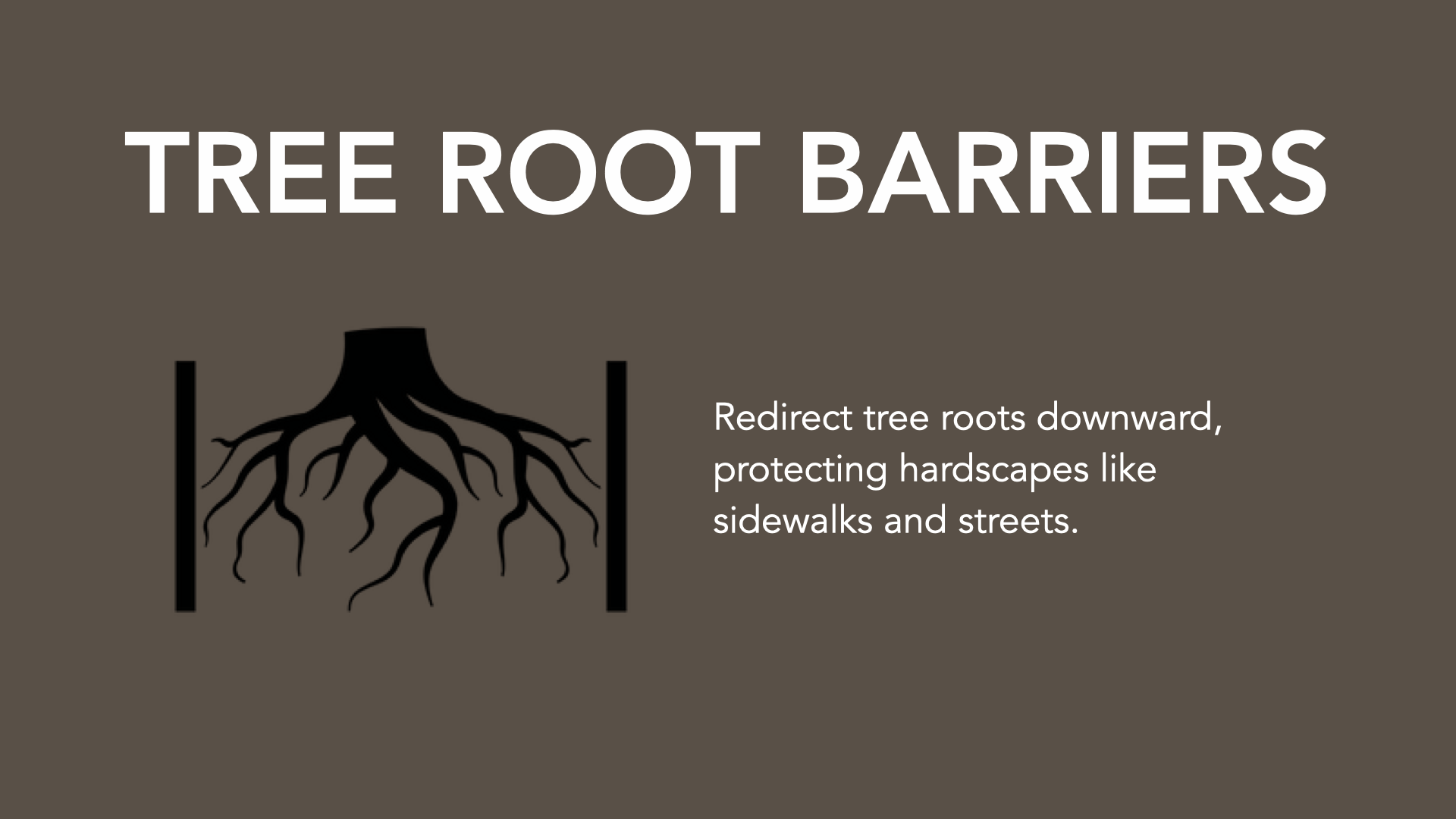 DeepRoot Barriers | Root, Water & Invasive Species Protection for Urban ...